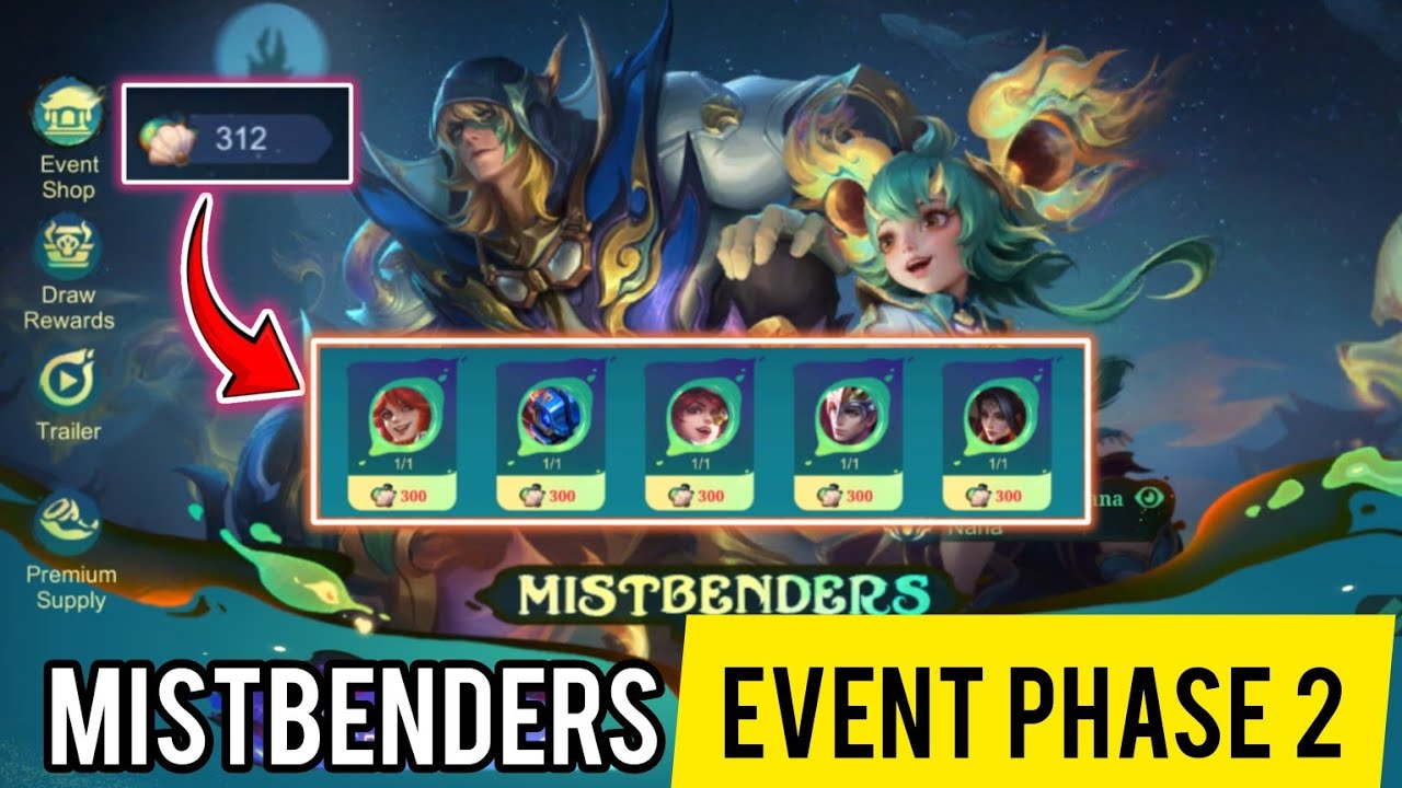 HOW TO GET FREE EPIC SKIN FROM MISTBENDERS EVENT PAHSE 2 DRAWS(2023 ...