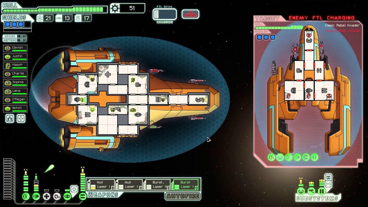 FTL:Faster than Light Kestrel Cruiser Type B Gameplay (part 8) - YouTube