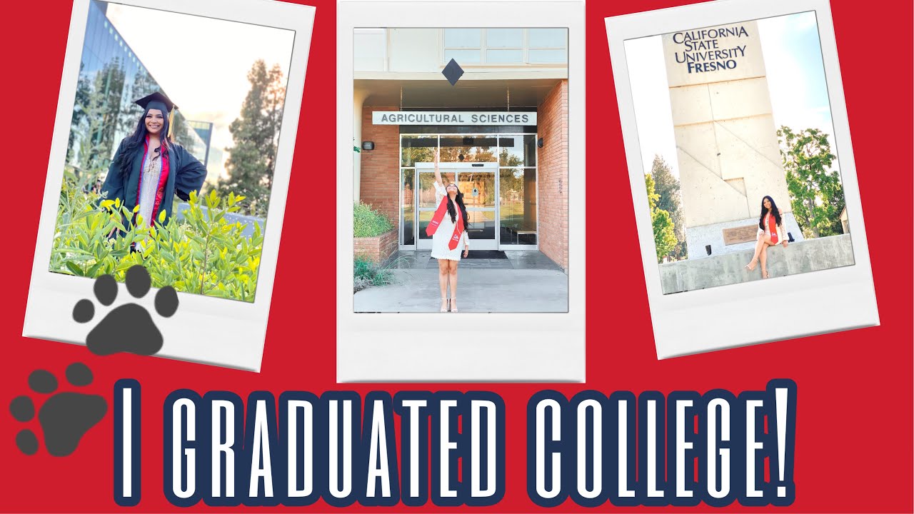 VLOG: LET’S TAKE MY GRADUATION PICTURES! Fresno State University - YouTube