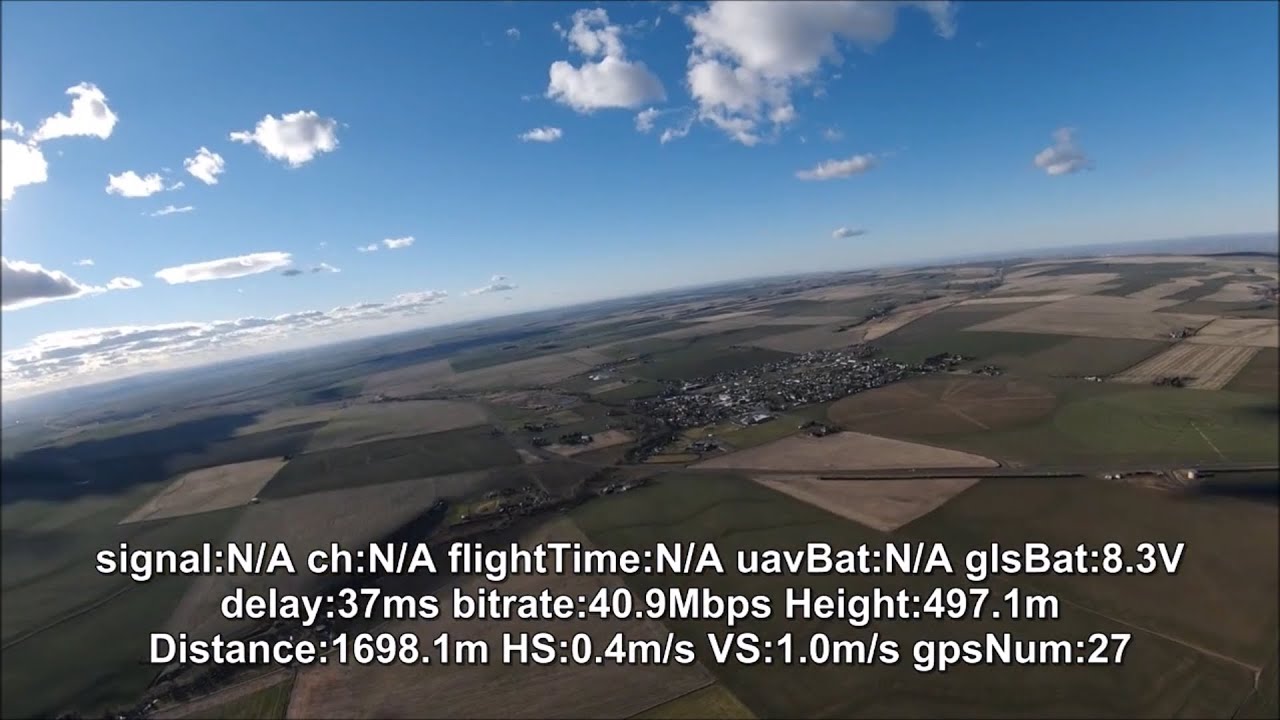 DJI FPV - screen readings in meters - YouTube