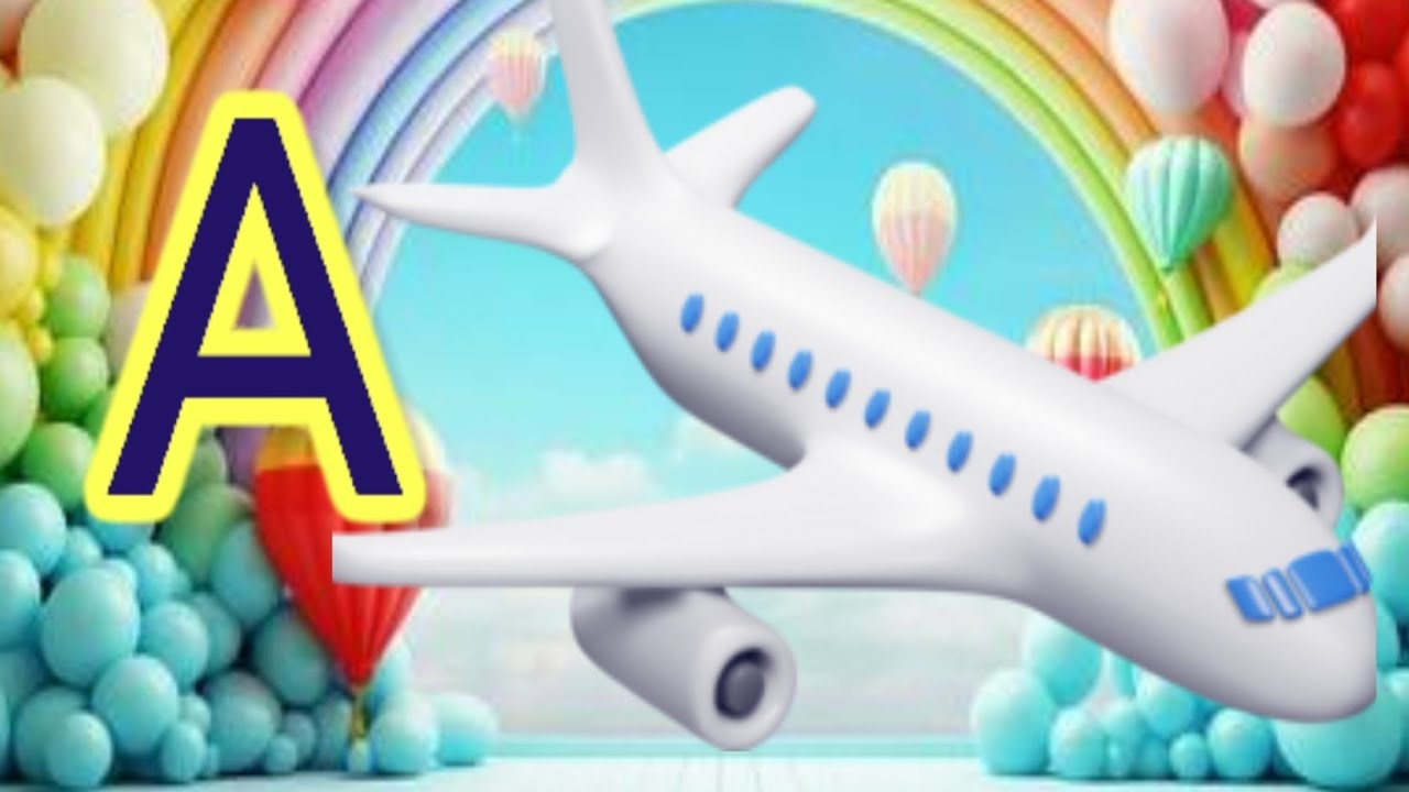Alphabets ABC for Kids | Kids Learning Alphabets | A for Aeroplane ...