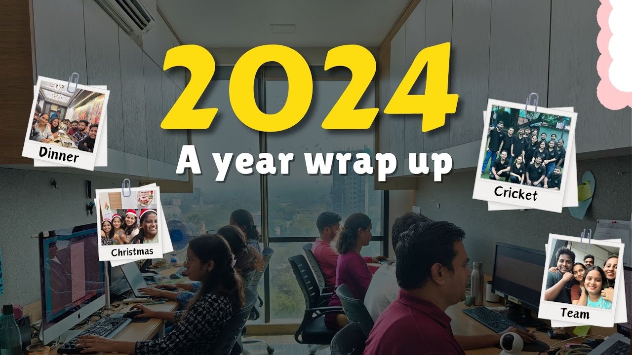 Year wrap up | Year wrap up 2024 #office #firstvlog #minivlog # ...