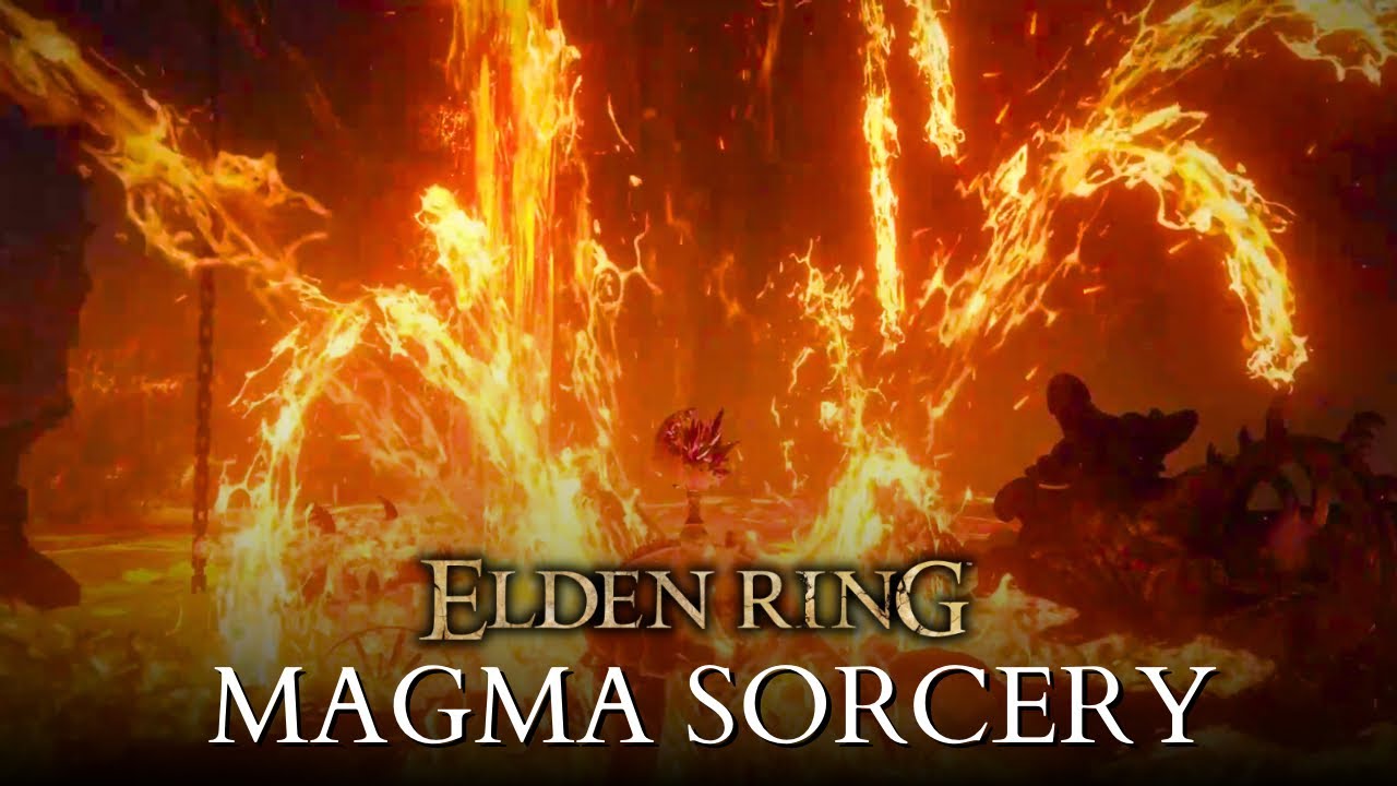 Elden Ring PvP Invasions - Magma Sorcery Build (Patch 1.10) - YouTube