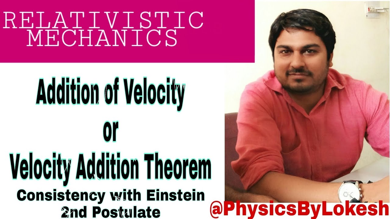 Velocity Addition Theorem YouTube Velocity Addition Theorem YouTube