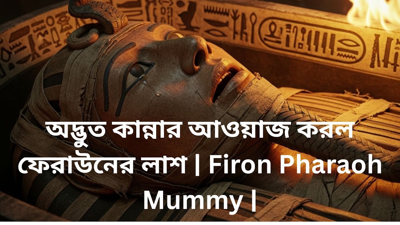অদ্ভুত কান্নার আওয়াজ করল ফেরাউনের লাশ | Firon Pharaoh Mummy | - YouTube