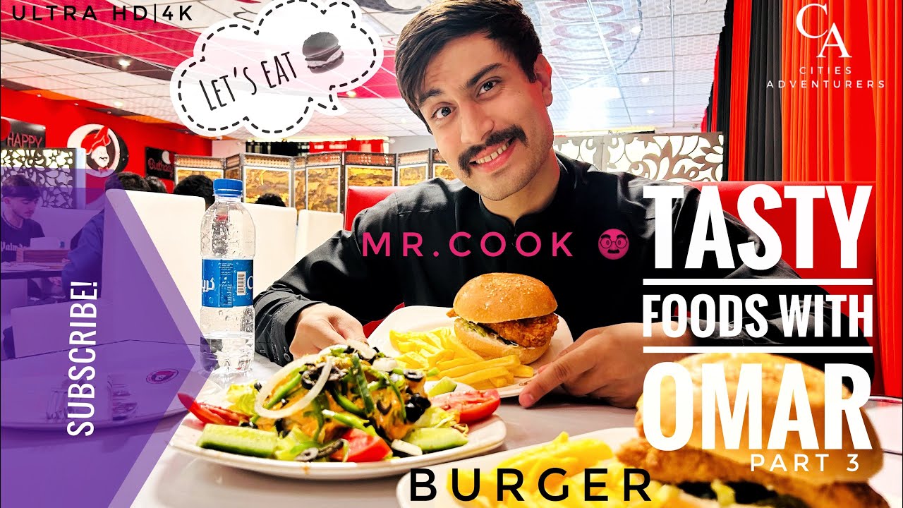 “Tasty Foods With Omar” Part “3” Mr.cook 🍔زینگر برگر (Subscribe Now ...