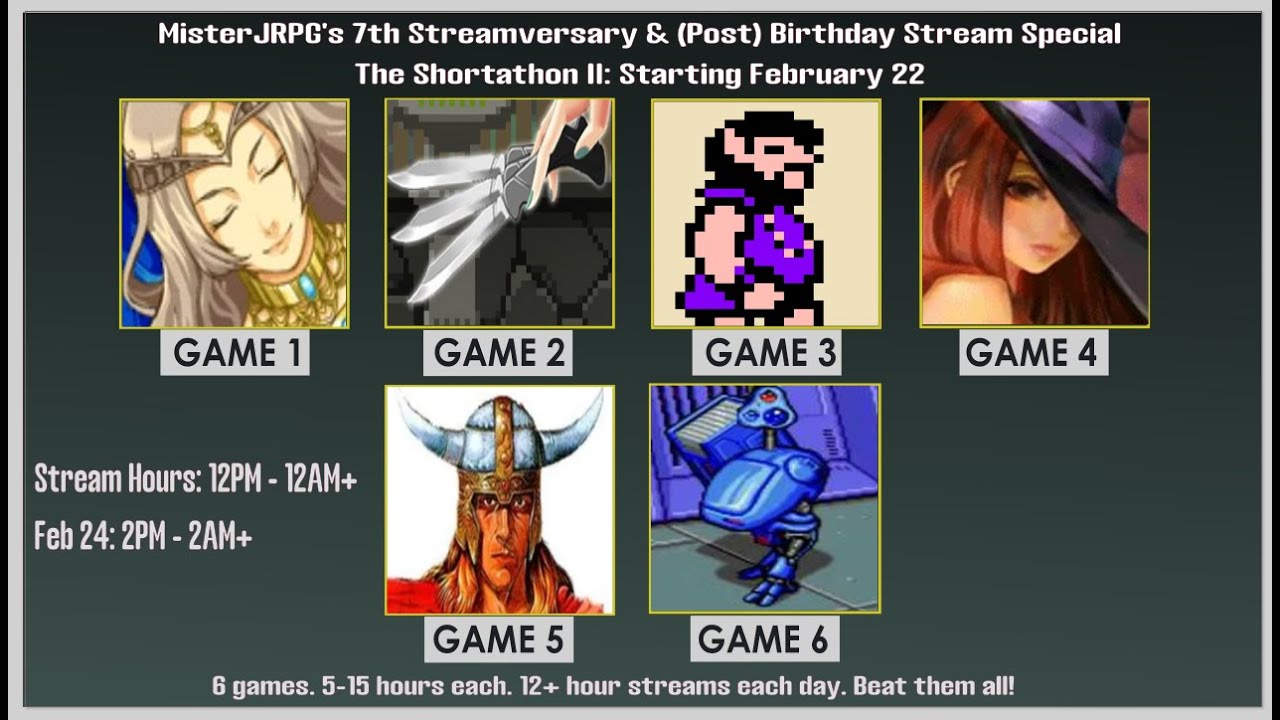2025 Streamversary and (Post) Birthday Special- Day 1-2 - YouTube