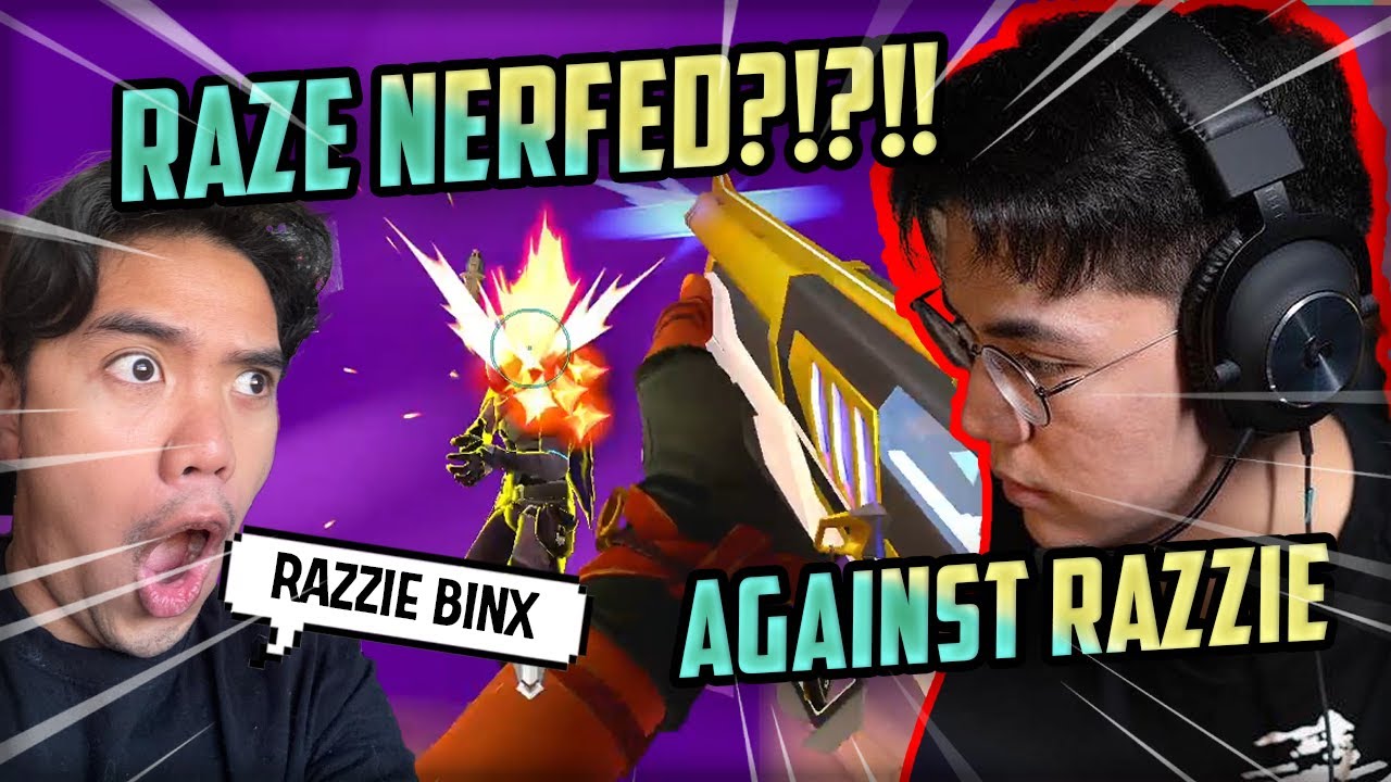 RAZE GOT NERFED AND I PLAYED AGAINST RAZZIE BINX - YouTube