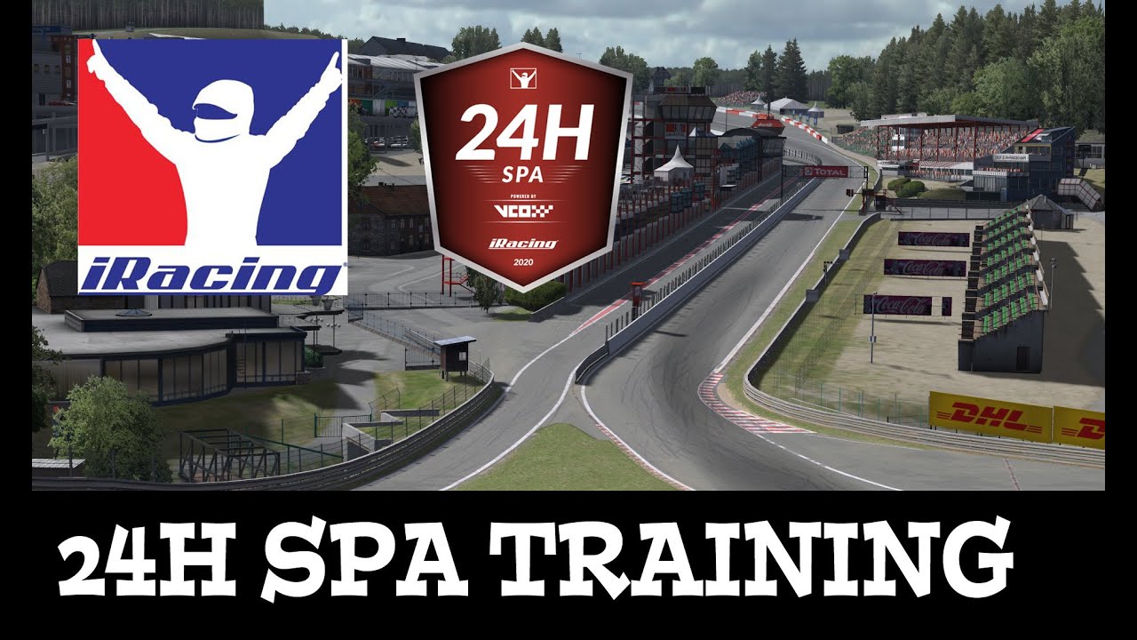 iRacing 24h SPA Training #1 - YouTube
