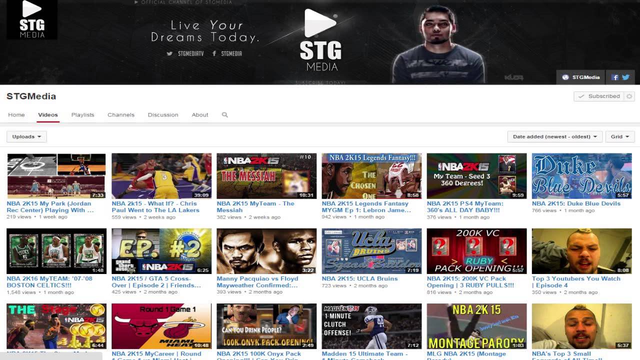 STGMediaTV CHANNEL UPDATE!!! | Video Submissions - YouTube