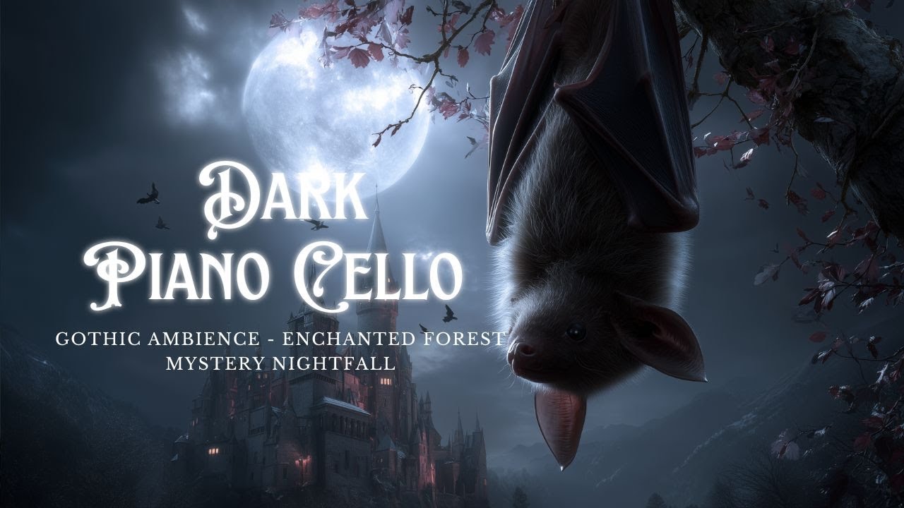 Dark Piano Cello for Gothic Ambience | Spooky Dark Ambient Music for ...
