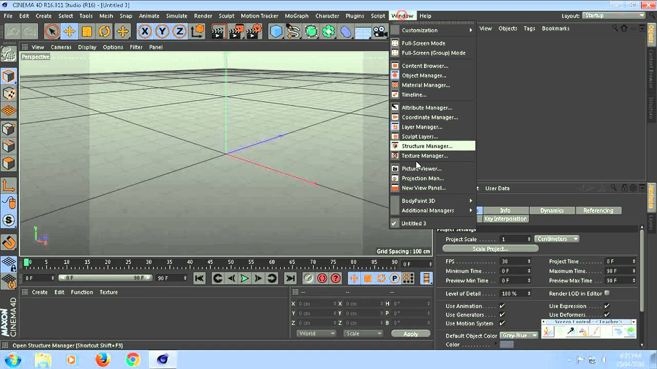 Bài 1: Cinema 4D interface 1 - YouTube