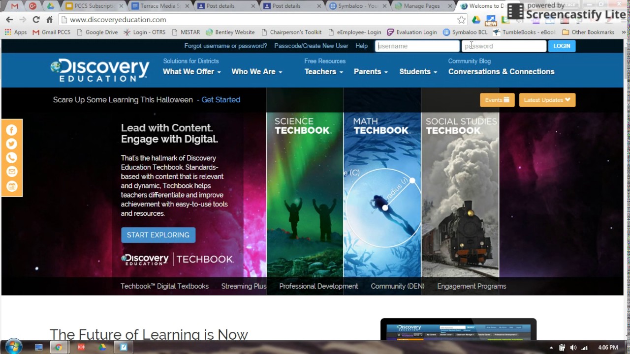 Discovery Education United Streaming How to create a New Login - YouTube