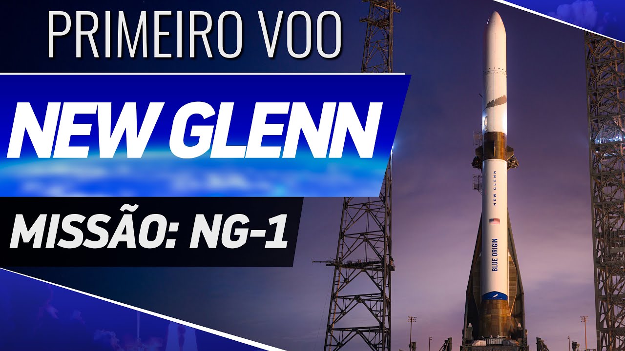 1º LANÇAMENTO DO FOGUETE NEW GLENN! - Blue Ring Pathfinder - YouTube