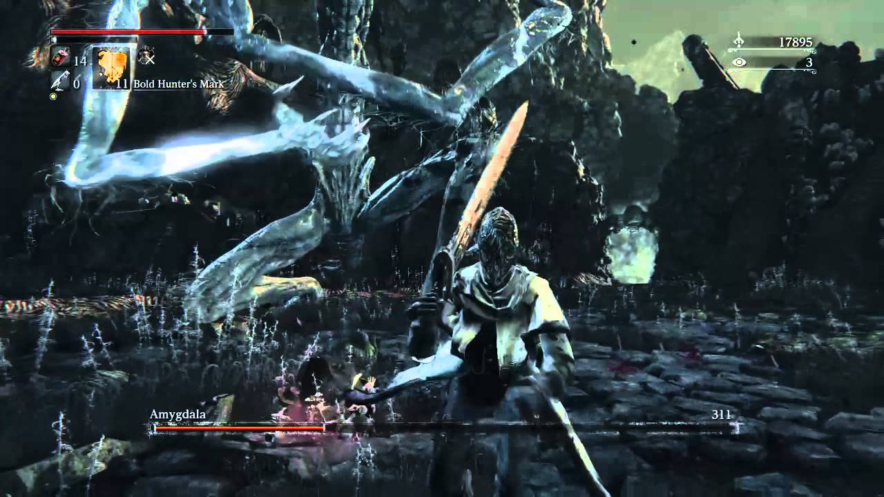 Bloodborne How to Parry Amygdala Optional Boss Fight! - YouTube