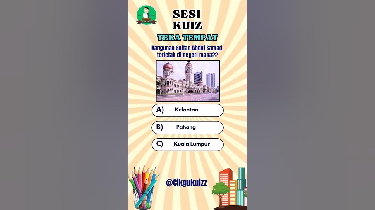 Kuiz Nama Tempat🌍Sesi Kuiz (No.2) - YouTube