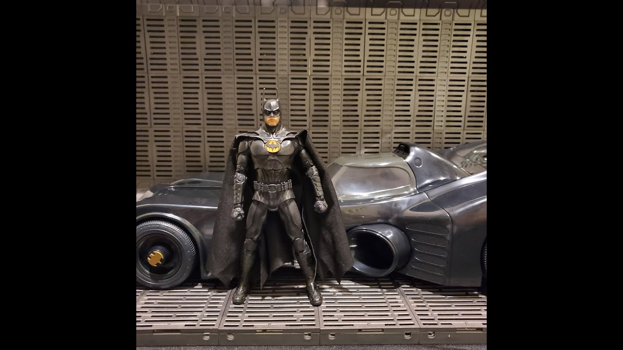 DC Multiverse The Flash Batmobile Review - YouTube