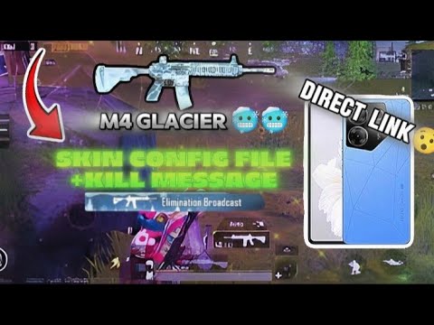 M4 GLACIER SKIN 🥶 + KILL MESSAGE FILE 🔥🔥||DIRECT LINK MEDIAFIRE/FREE ...