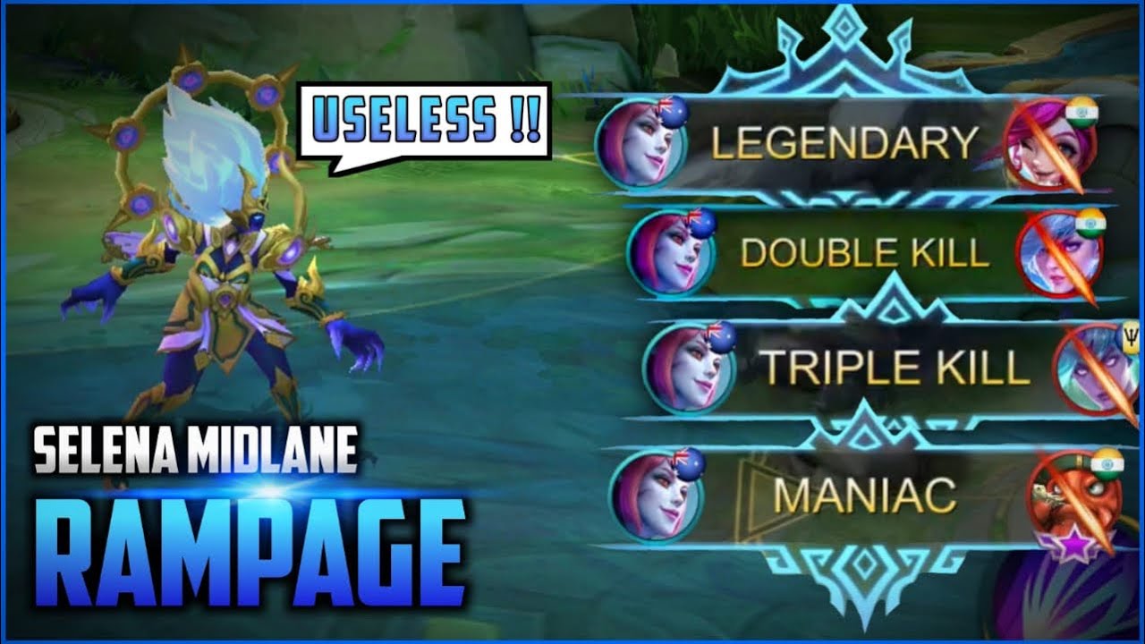 FLASHING THUNDER!!!! | Selena Gameplay by Kazuki Official | Mobile ...