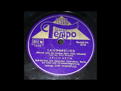 Landserlied (Wovon kann der Landser denn schon träumen) - Erich Heyn & Curt Hasenpflug Orchester