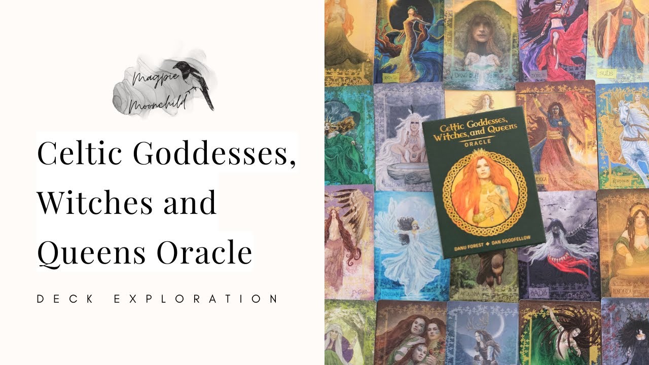 Celtic Goddesses, Witches and Queens Oracle by Danu Forest and Dan ...