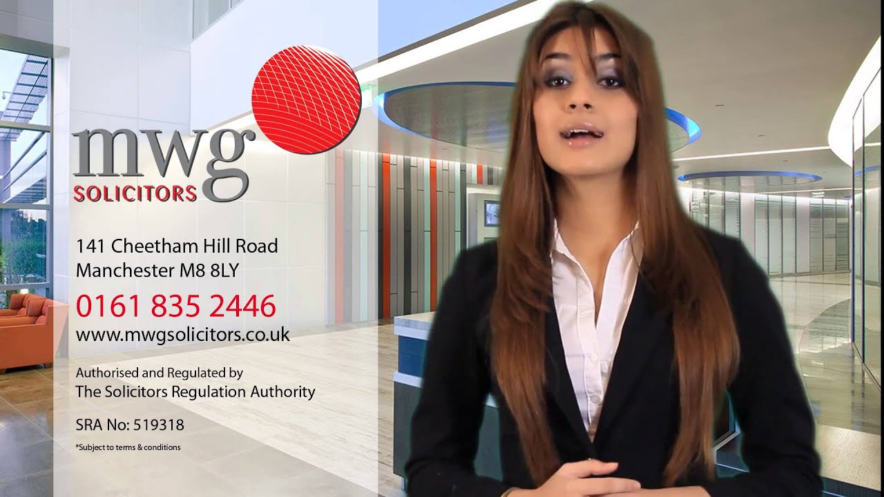 MWG Solicitors Personal Injury Solicitors in Manchester - YouTube