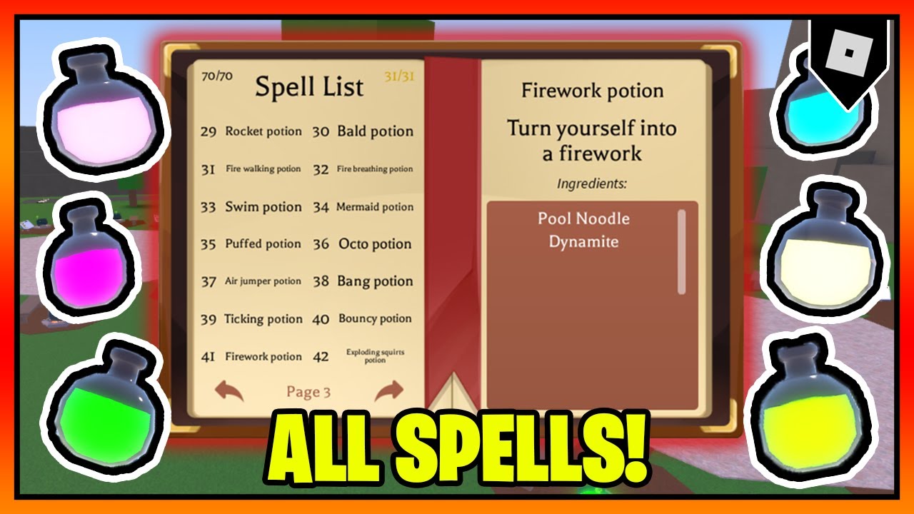 ALL 101 POTION in WACKY WIZARDS 🧙 || Roblox - YouTube