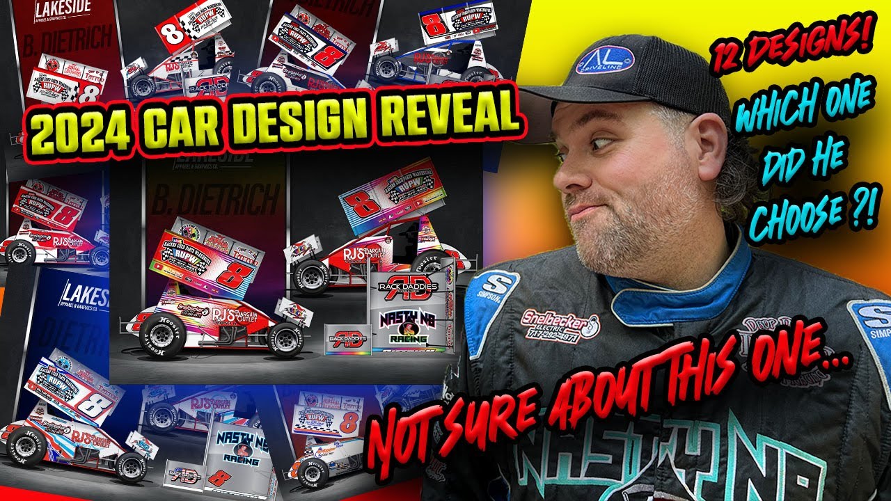 2024 Car Design Reveal!!- Dirt Track Sprint Car Racing - YouTube