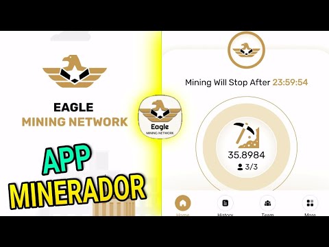 APP, EAGLE MINING NETWORK/ MINERADOR DE CRYPTO MOEDAS - YouTube