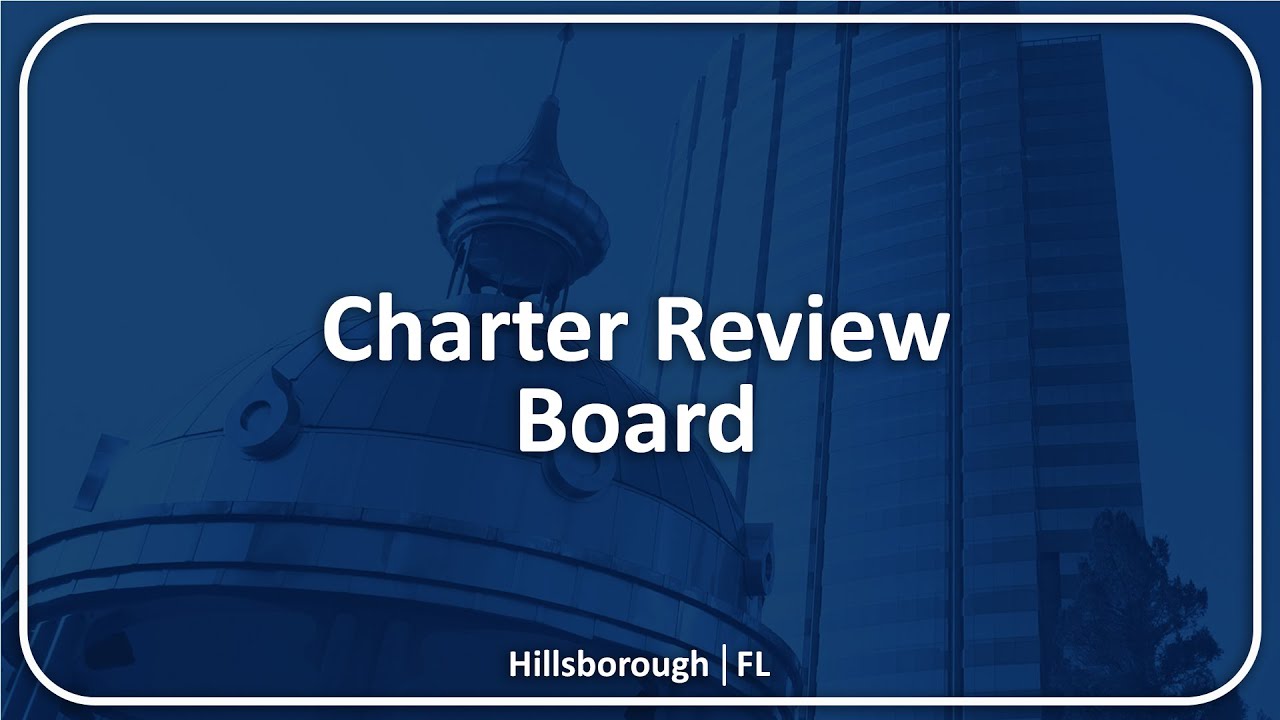 Charter Review Board - 4.08.25 - YouTube