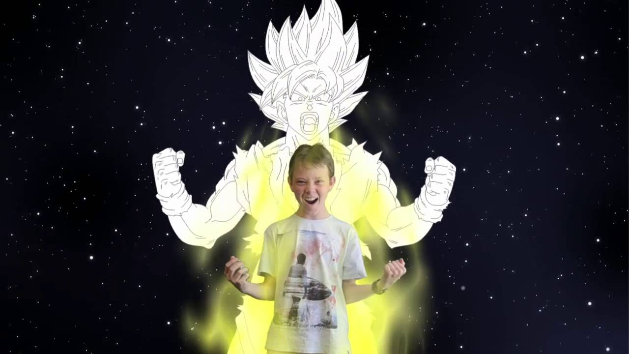 Goku Uncoloured Scene 7 Test - YouTube