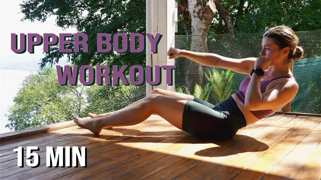 SUNSHINE WORKOUT ☀️ Upper Body Workout | High Intensity Interval ...