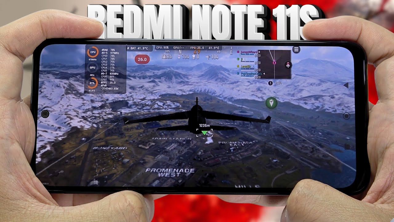 Xiaomi Redmi Note 11s test game Call of Duty Warzone Mobile 2024 - YouTube