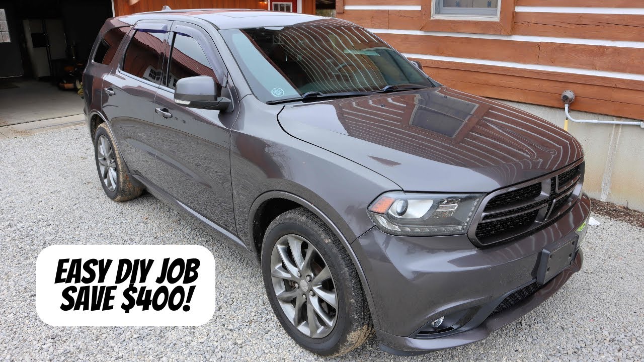 How to Change 2014-2020 Dodge Durango RT Rear Brakes | HD vs Regular ...