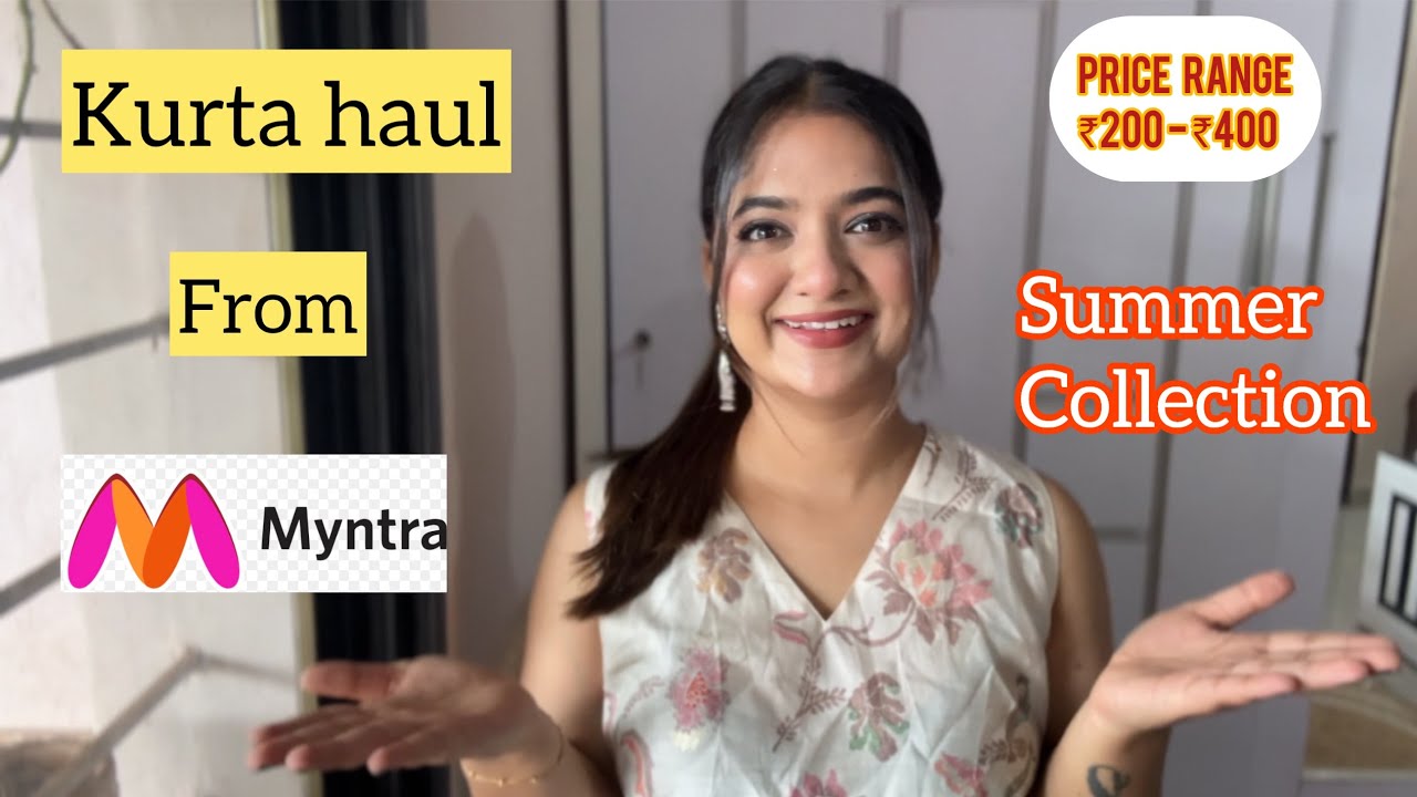 Myntra kurta haul all under ₹400/- 😍 Kurta haul | Myntra haul | #myntra ...