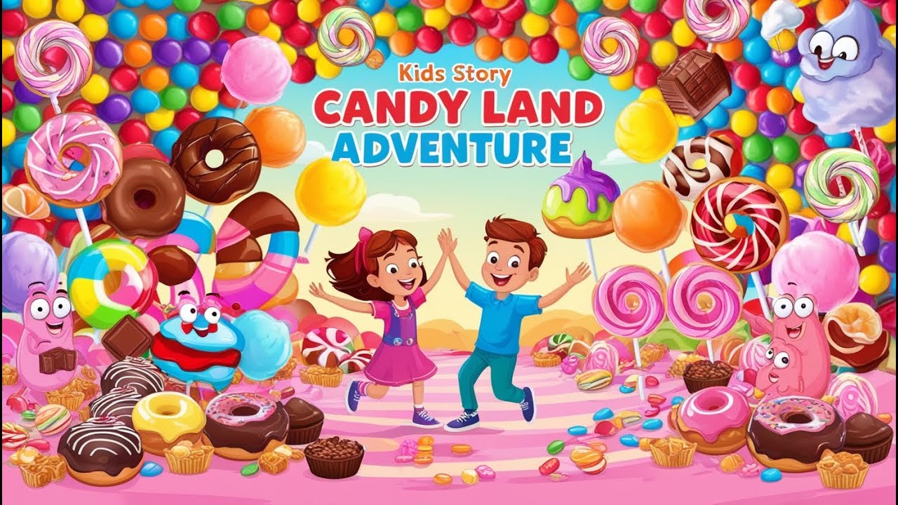 Magical Candyland Journey: Bedtime Tale Adventure Story for Kids! - YouTube