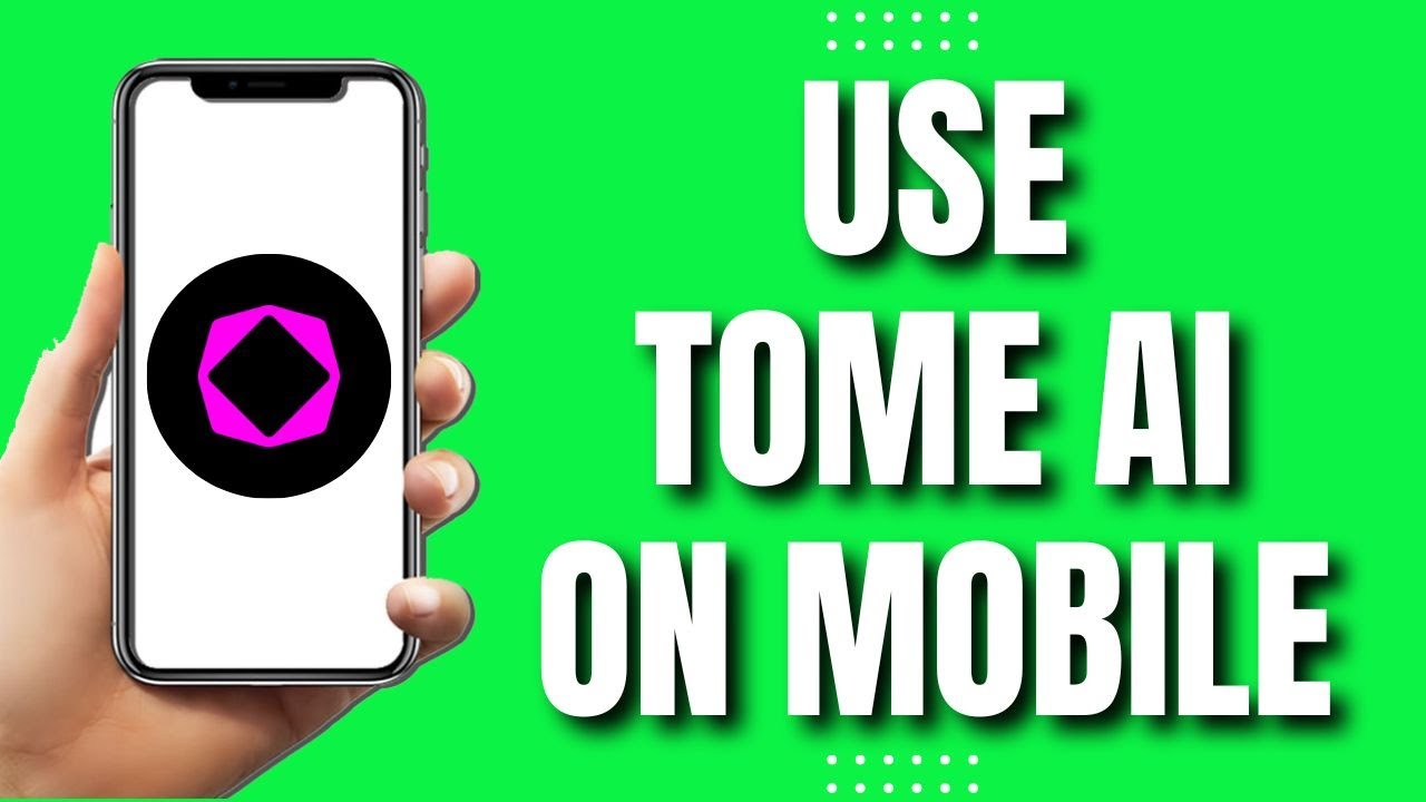 How To Use Tome AI On Mobile (Easy Tutorial 2023) - YouTube