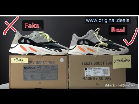 originaldeals(Real) VS others(Fake) Yeezy 700 Waverunner comparisions ...