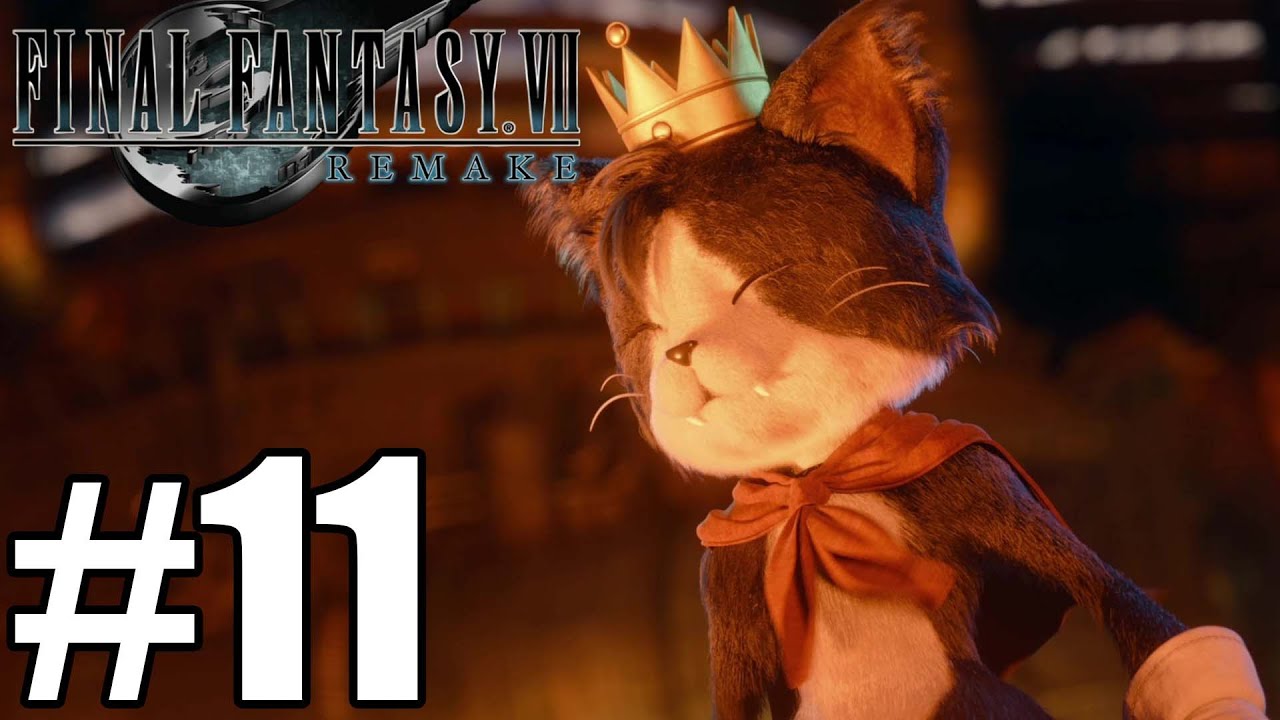 Final Fantasy VII Remake Gameplay Walkthrough Part 11 ( PS4 Pro ) - No ...