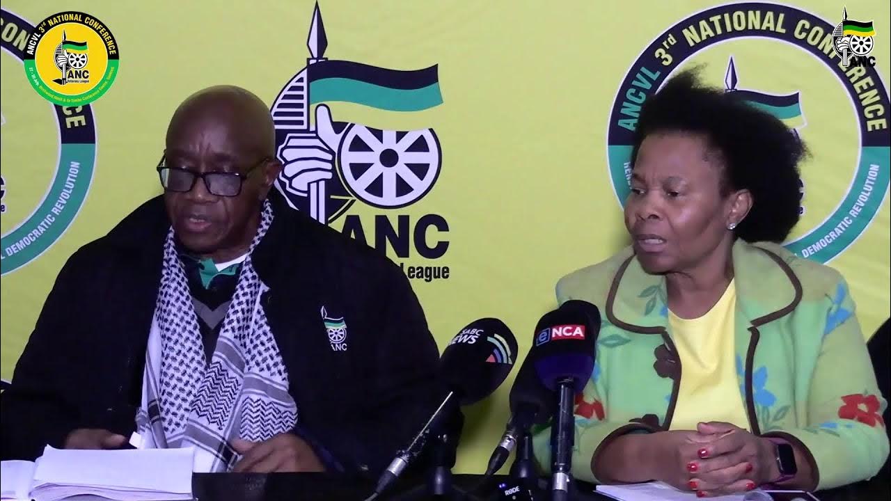 [WATCH LIVE] ANC Veterans League 3rd National Conference Media Briefing taking place in ...