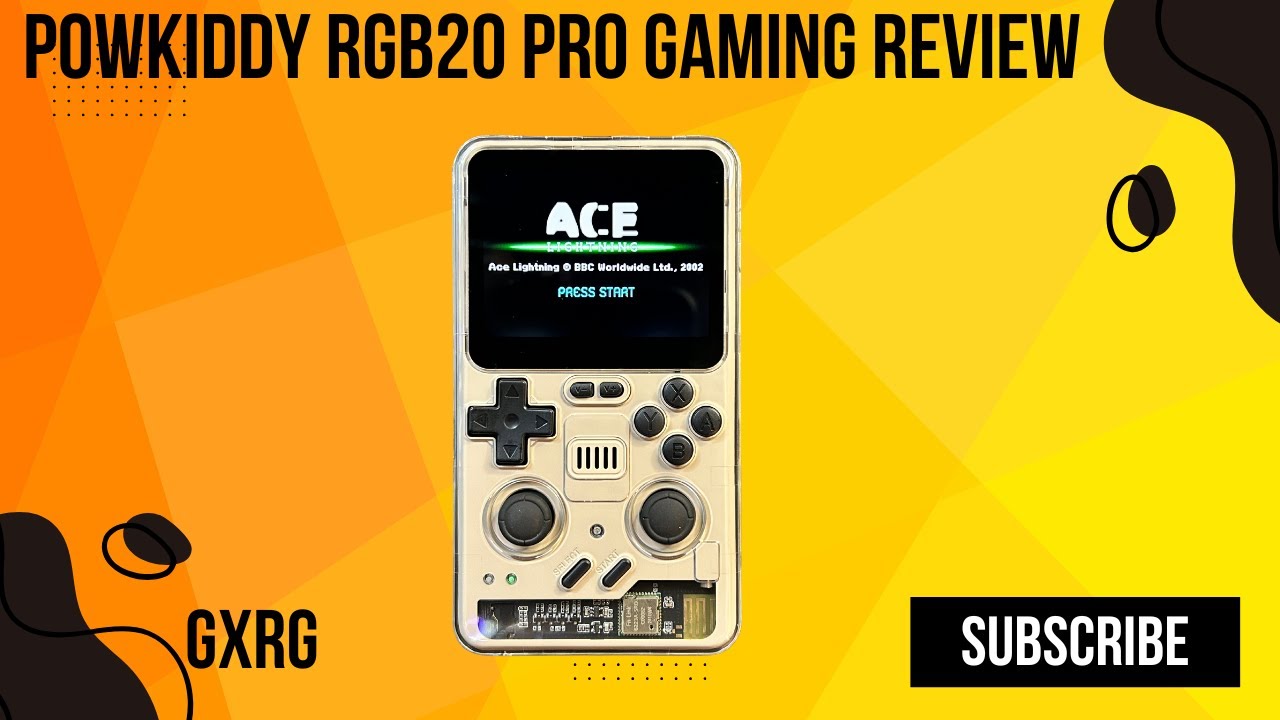 POWKIDDY RGB20 PRO GAMING REVIEW - YouTube