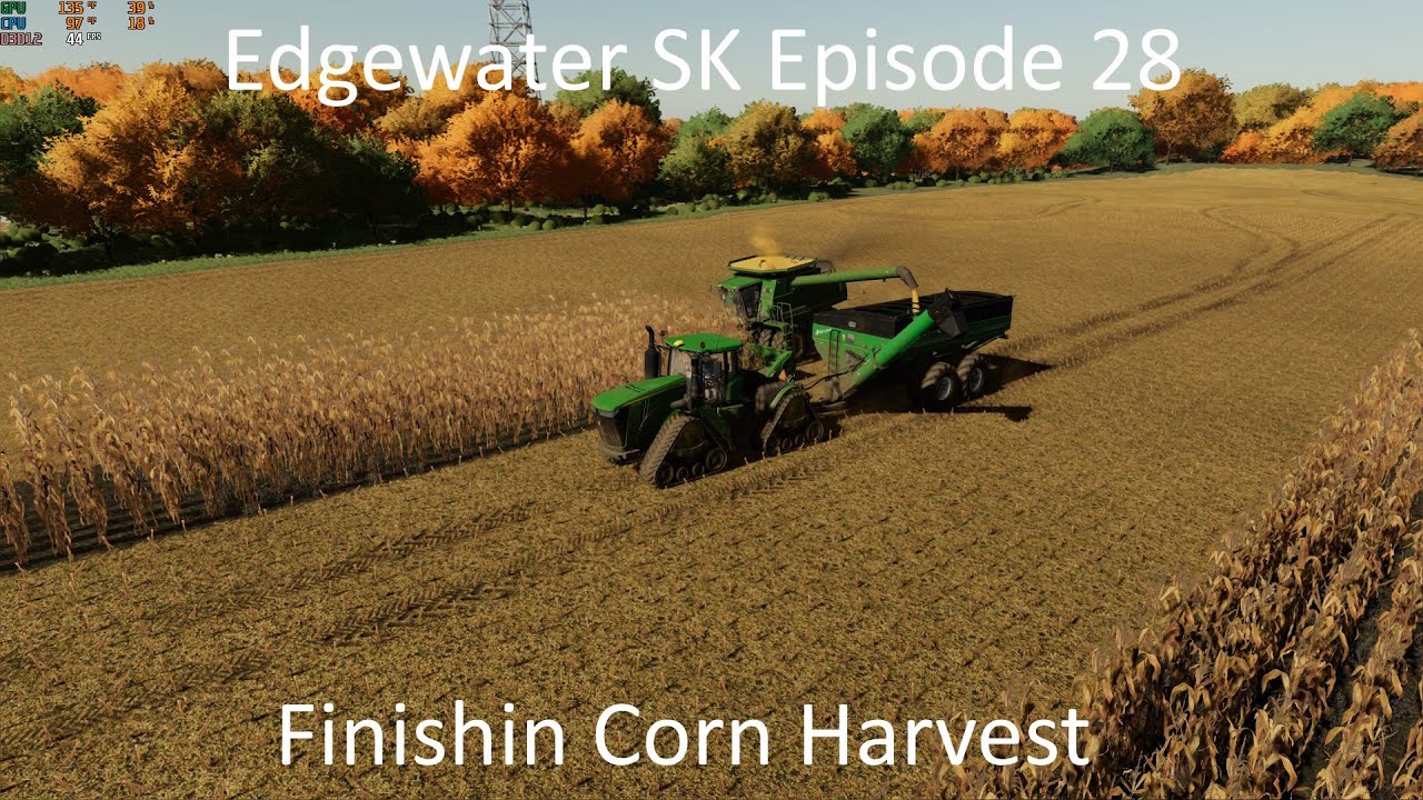 FS22 Edgewater SK Episode 28 Finishing Corn Harvest - YouTube
