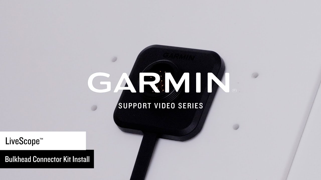 Garmin Support | LiveScope™ | Bulkhead Connector Kit Installation ...