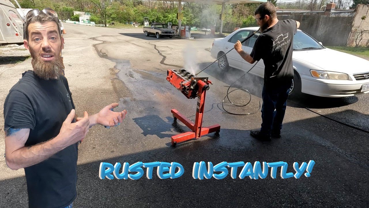 Cleaning the Block 385 Stroker Build - YouTube