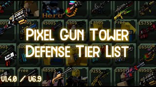 ROBLOX PIXEL GUN TOWER DEFENSE MAP TIER LIST (GUIDE OST) | Doovi