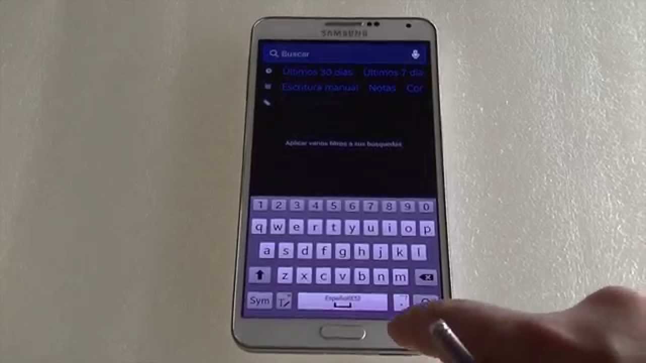 Galaxy NOTE 3 software ESPAÑOL - YouTube