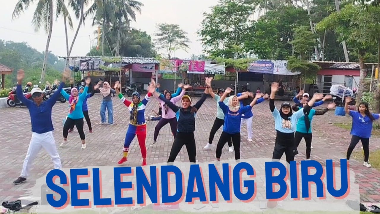 SELENDANG BIRU | Senam Kreasi Dangdut Koplo | TikTok Viral Terbaru ...