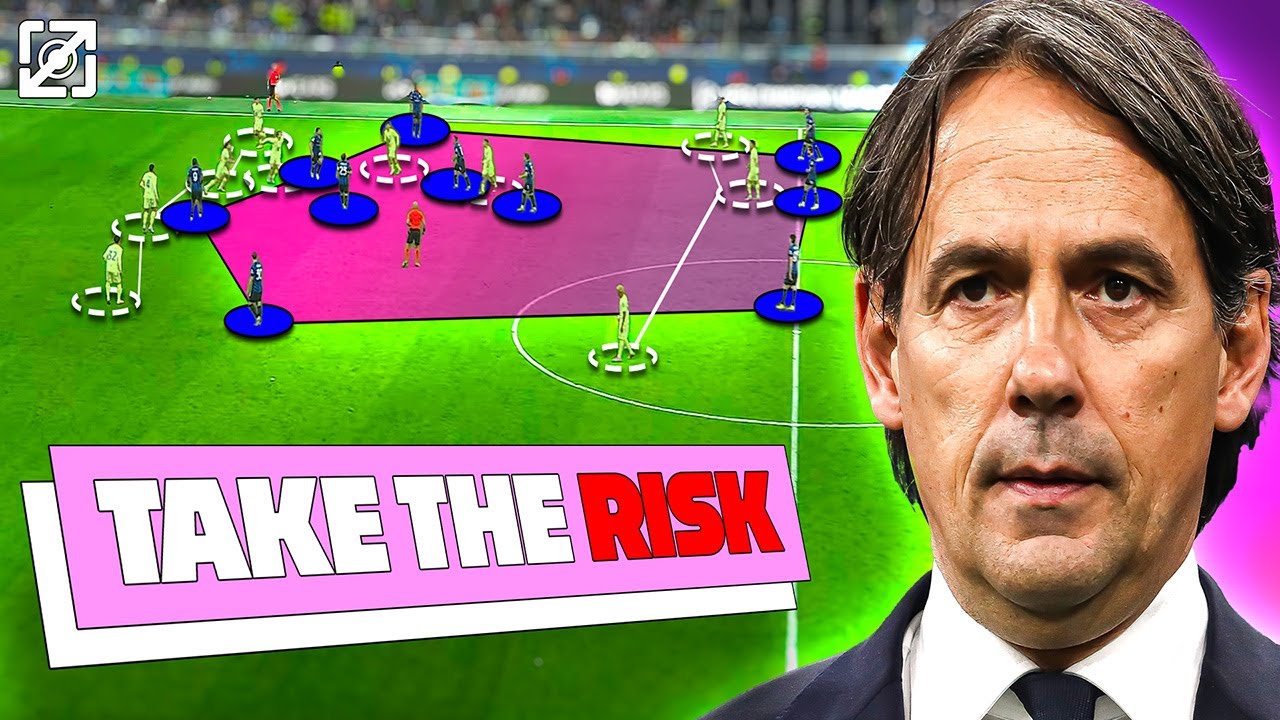 How Inzaghi's RISKY Inter Milan Tactics Beat Dominant Barcelona. - YouTube