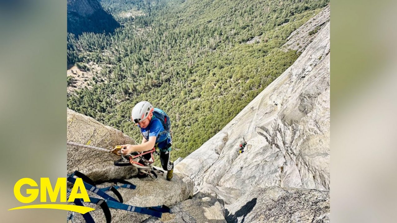 Meet the 8-year-old rock climber setting out to make history l GMA ...