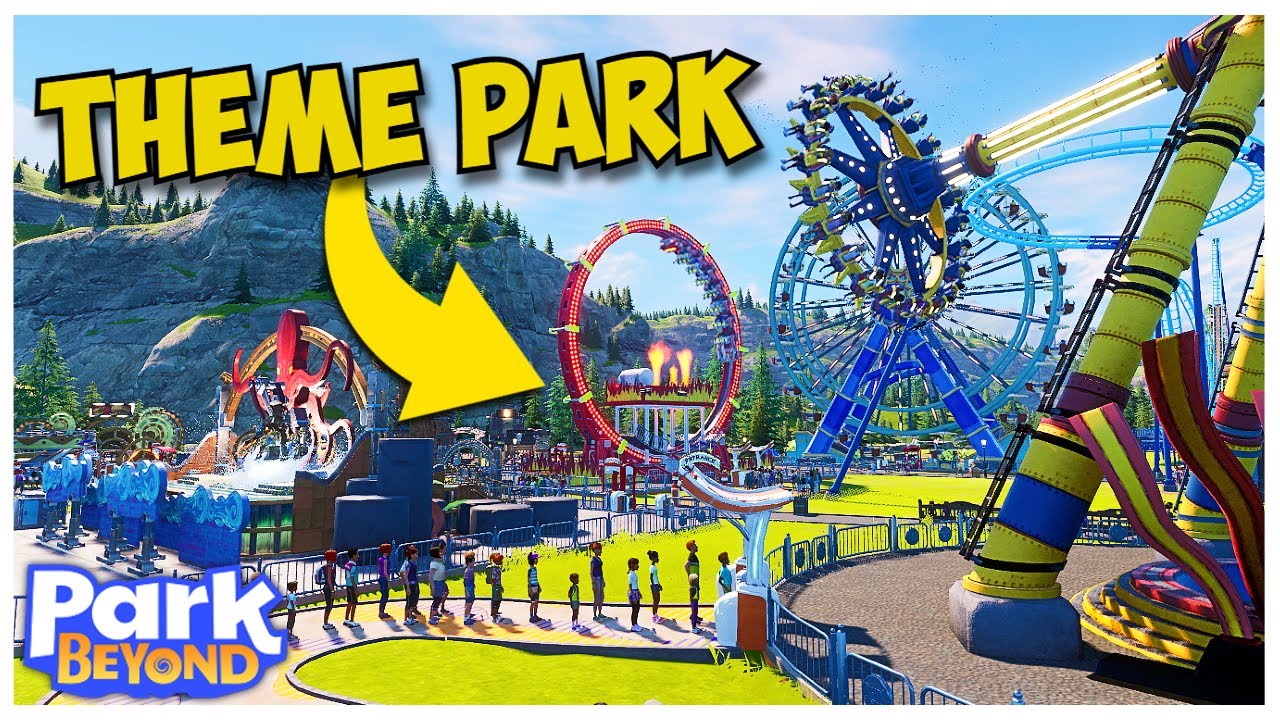Building my First Theme Park in Park Beyond! - YouTube